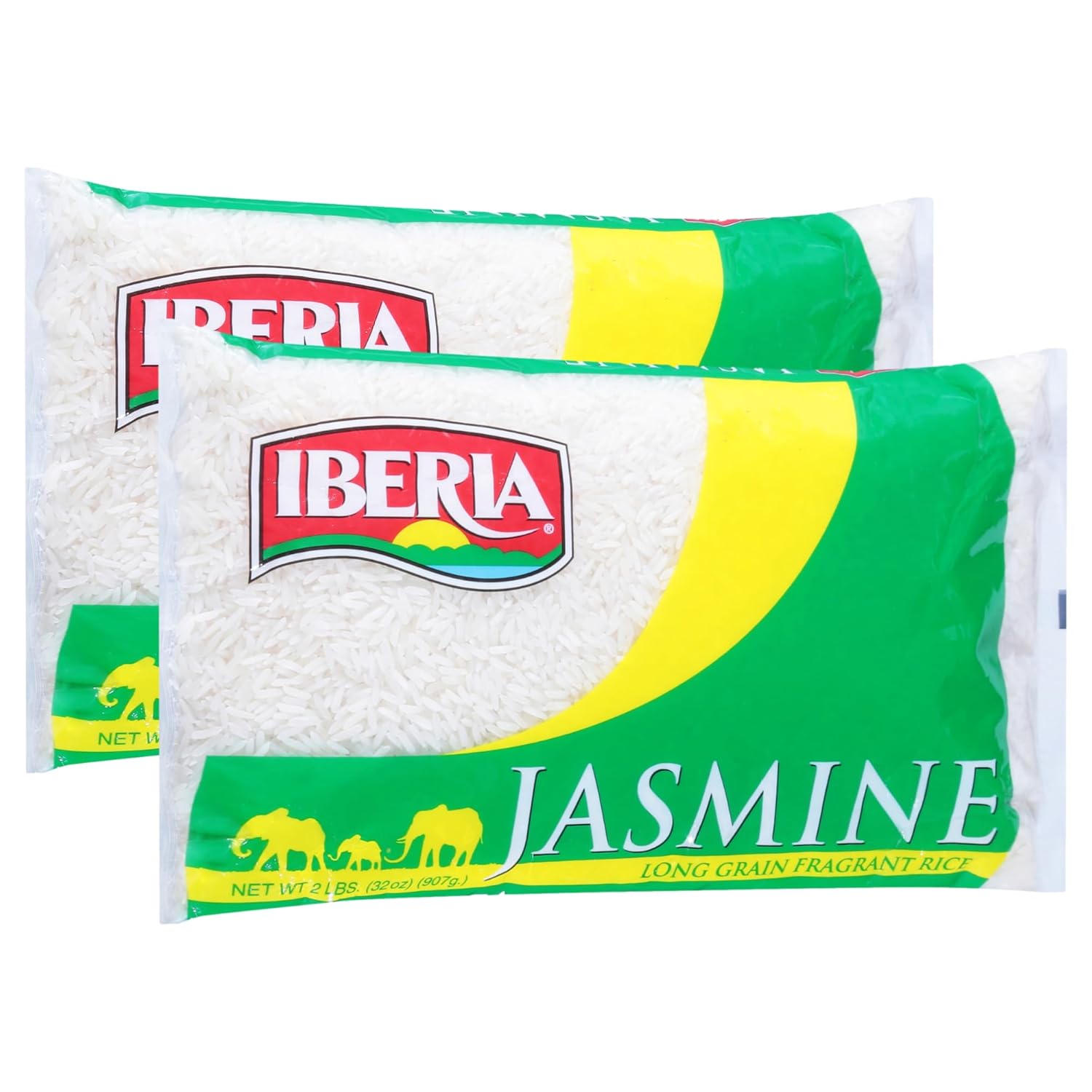 Amazon.com : Iberia Jasmine Rice, 2 lb. (Pack of 2) : Grocery & Gourmet ...