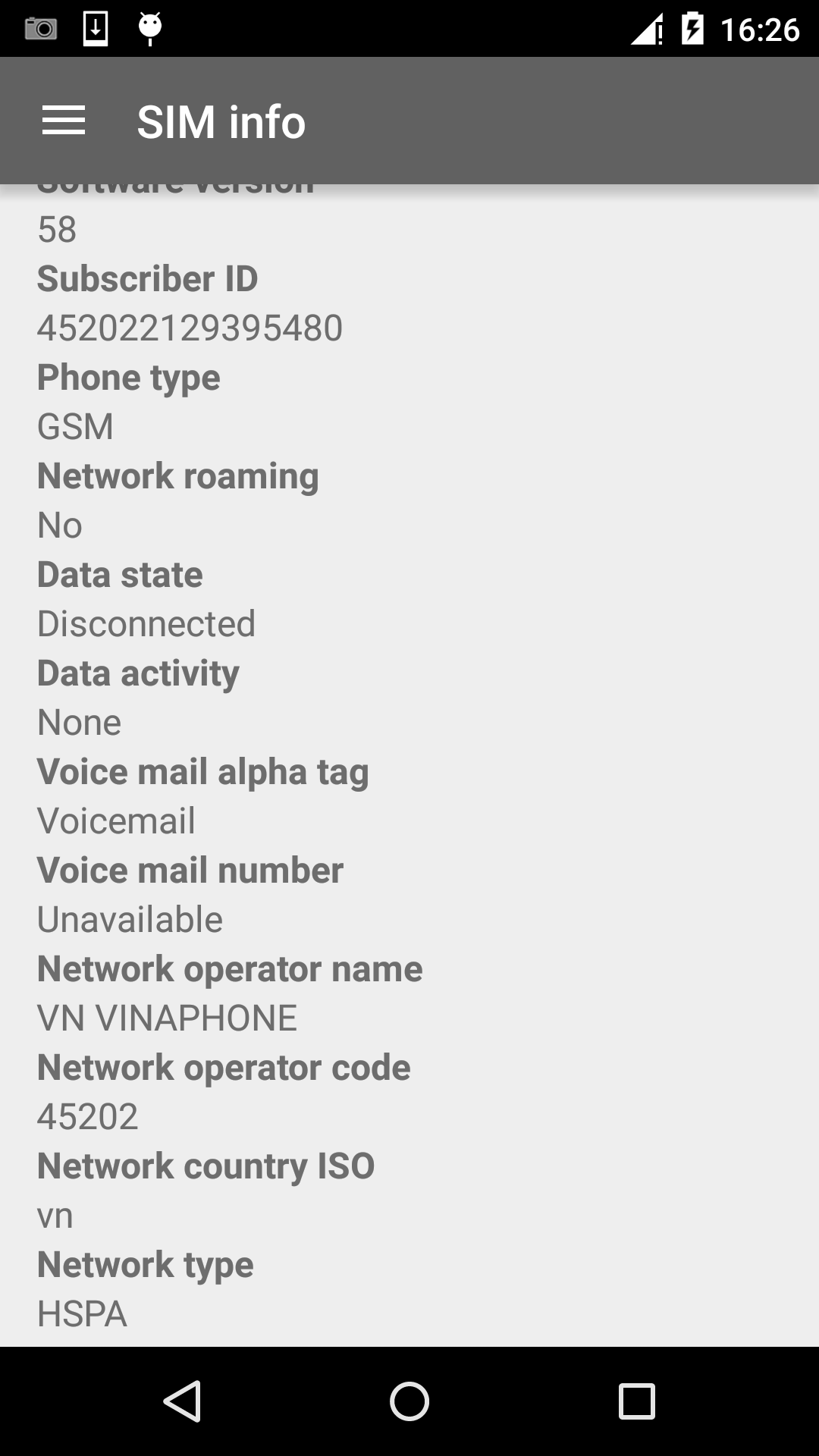 SIM Card - App on Amazon Appstore