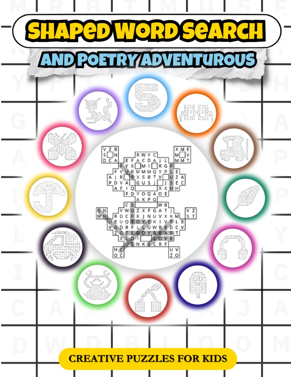 Shaped Word Search and Poetry Adventurous: Creative Puzzles for Kids ...
