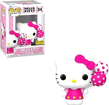 Amazon.com: Funko Pop! Hello Kitty (with Balloons) Vinyl Figure ...