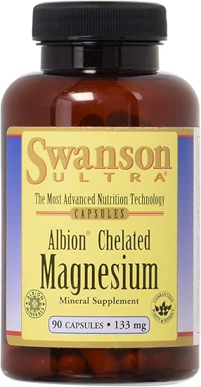 Amazon.com: Albion Chelated Magnesium 133 mg 90 Caps