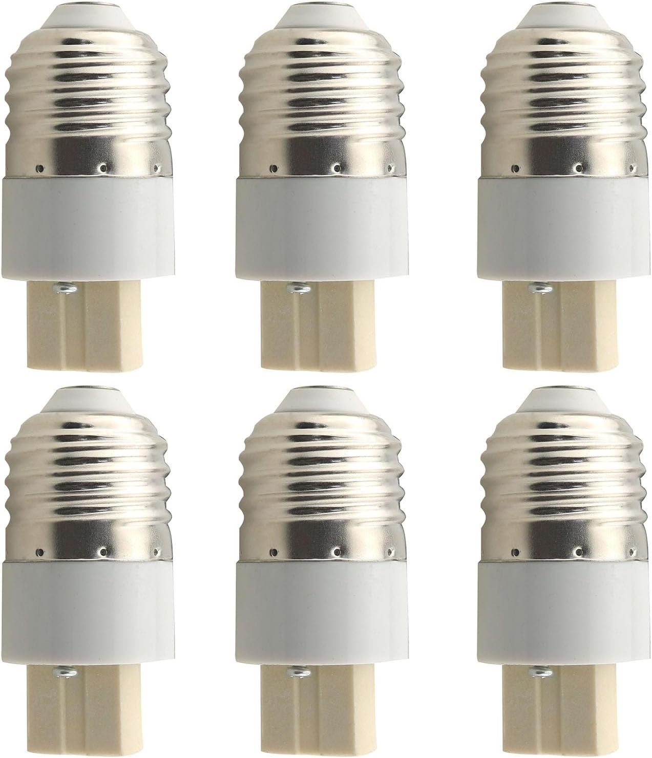 CHENJIN 6PCS Practical Light Converter E27 to G9 Bulb Socket Adapter ...