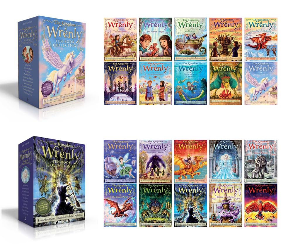 The Kingdom of Wrenly Series Set (Books 1-20): Jordan Quinn, Robert ...