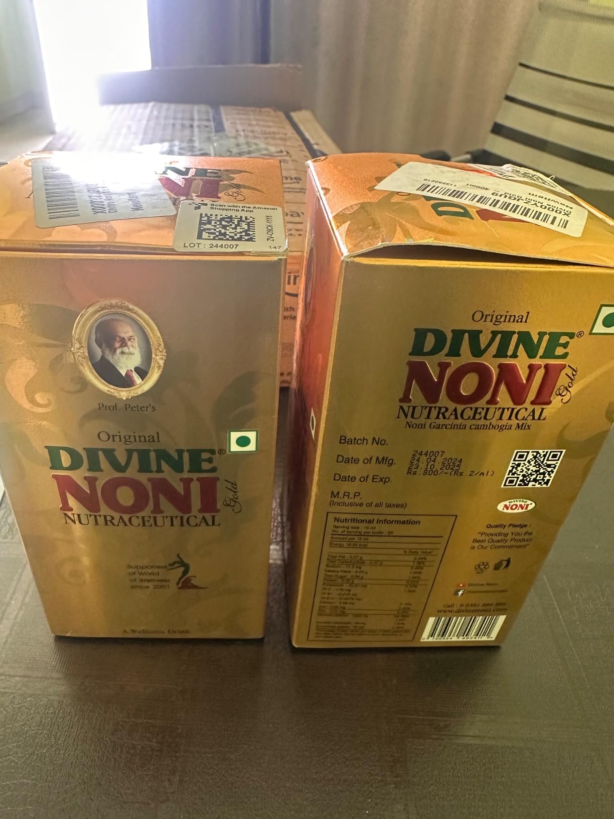 Divine Noni Gold - 400ml, Great Immune Booster - Noni Juice : Amazon.in ...