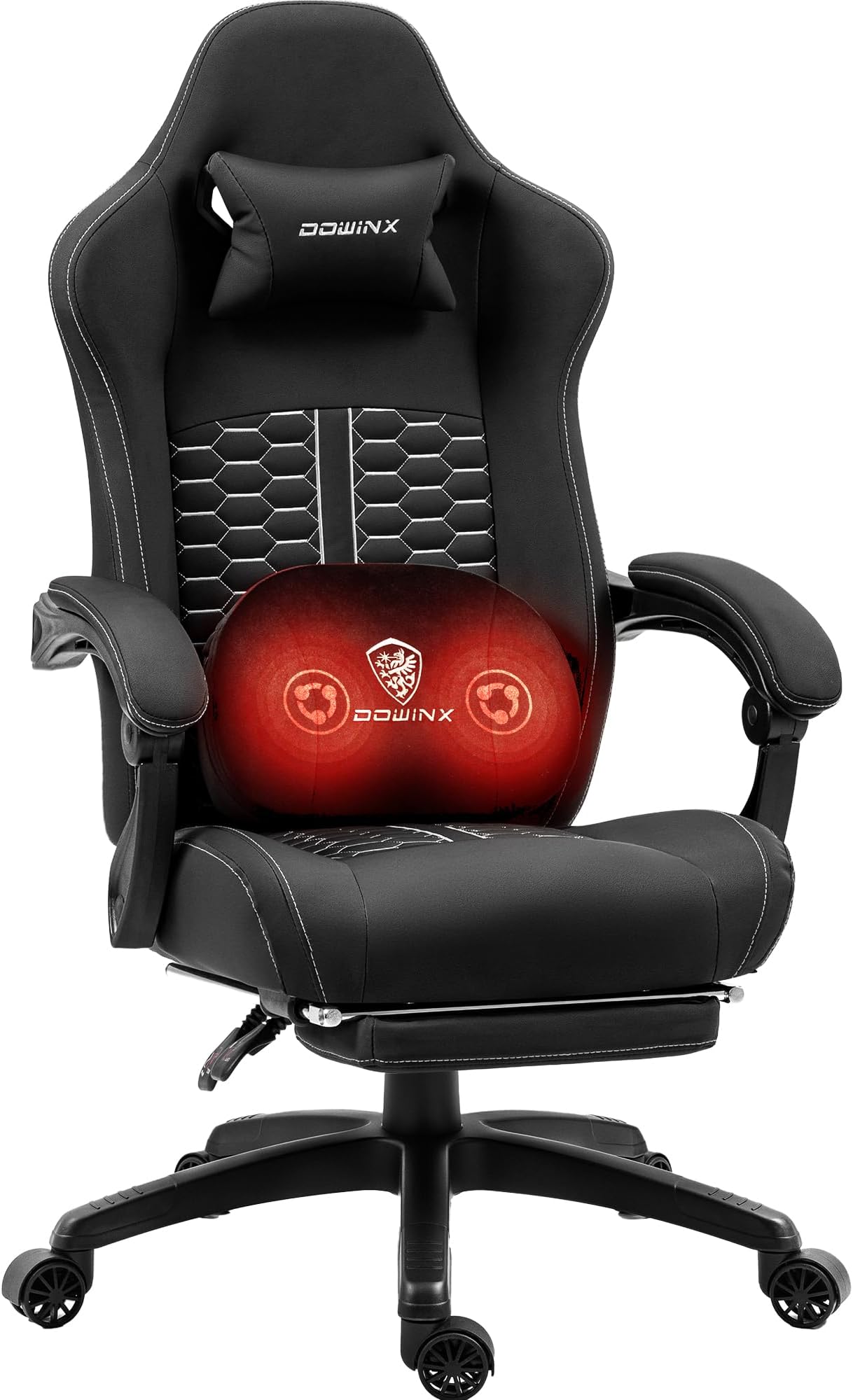 Amazon.com: Dowinx Gaming Chair with Footrest, Big and Tall Gaming ...