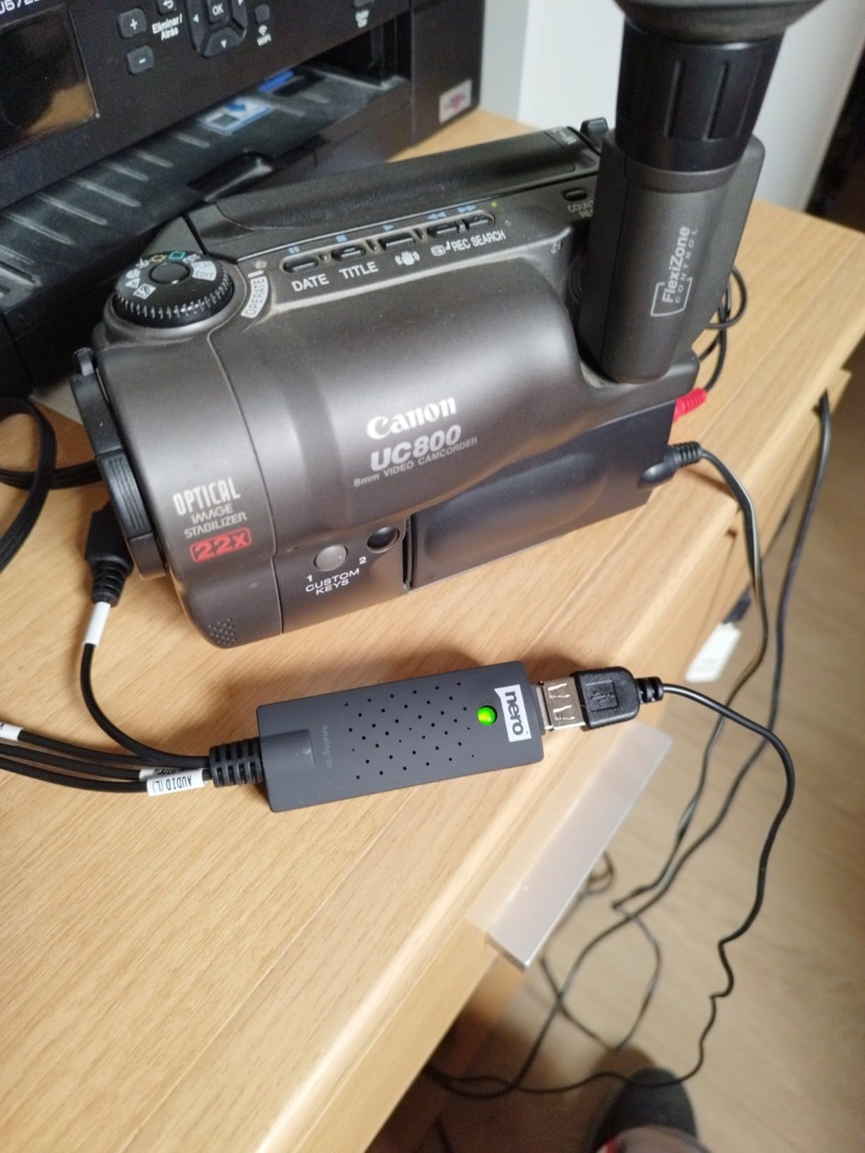 Nero VHS a USB Video Grabber Recode Stick | VHS autodigitalizar ...