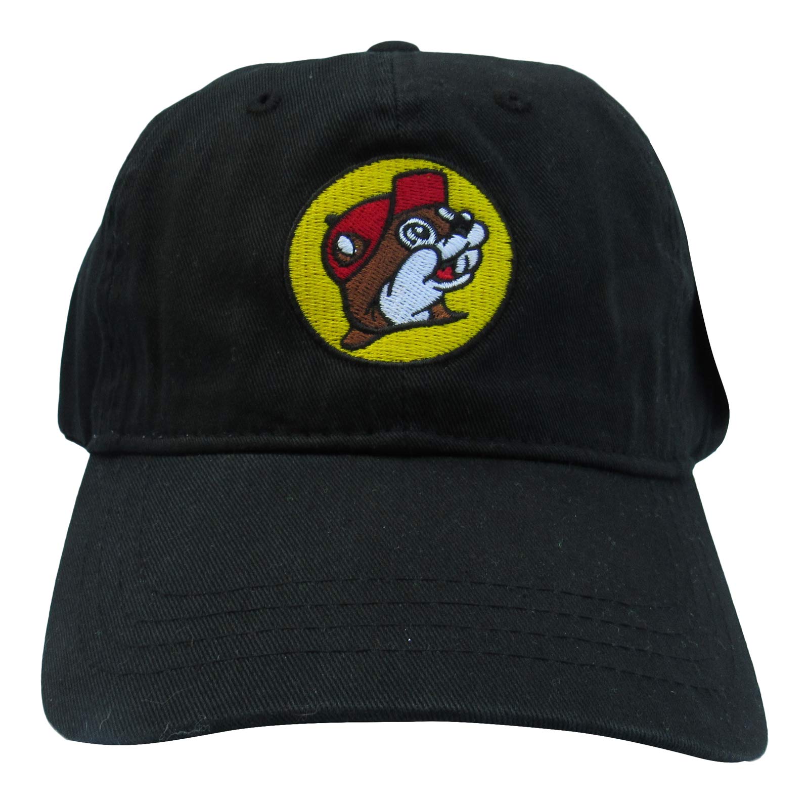 Buc-ees Black Adjustable Baseball Cap with Bucky The Beaver Logo ...