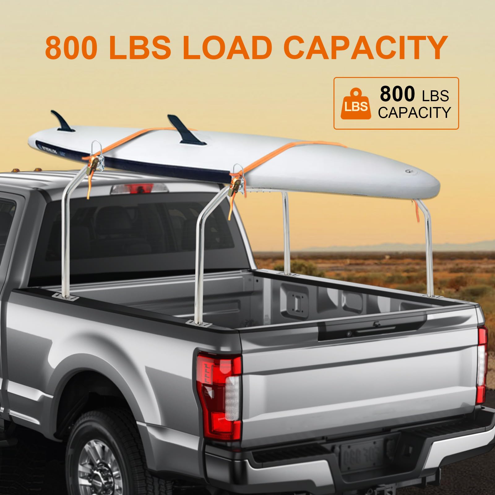 Snapklik.com : Truck Rack,Stainless Steel Truck Ladder Rack