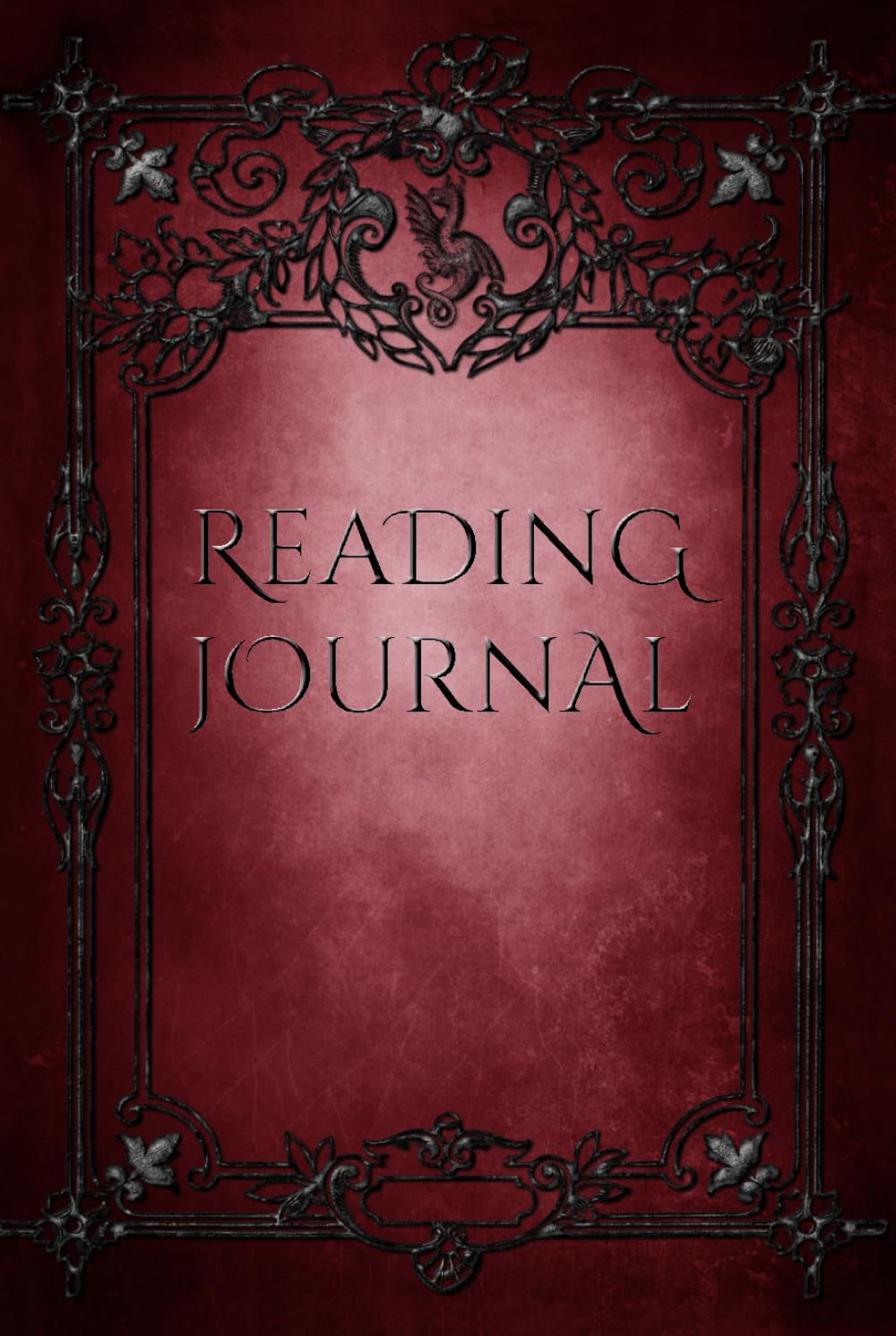 Amazon.com: Reading Journal: Dragon-Themed Book Tracker for Fantasy ...