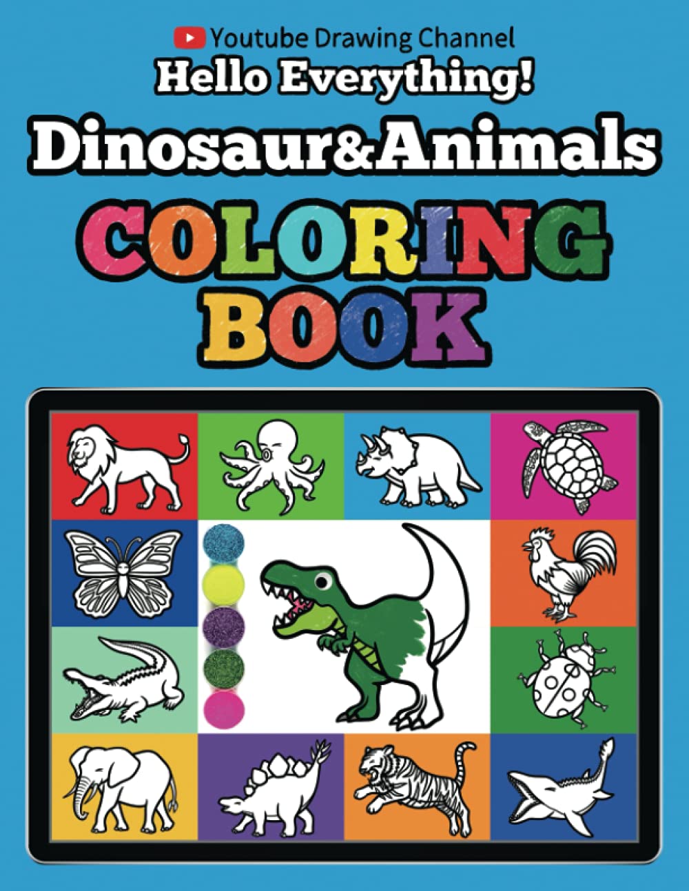 Buy Hello Everything! Coloring Book: Fun and Easy Drawing and Coloring ...