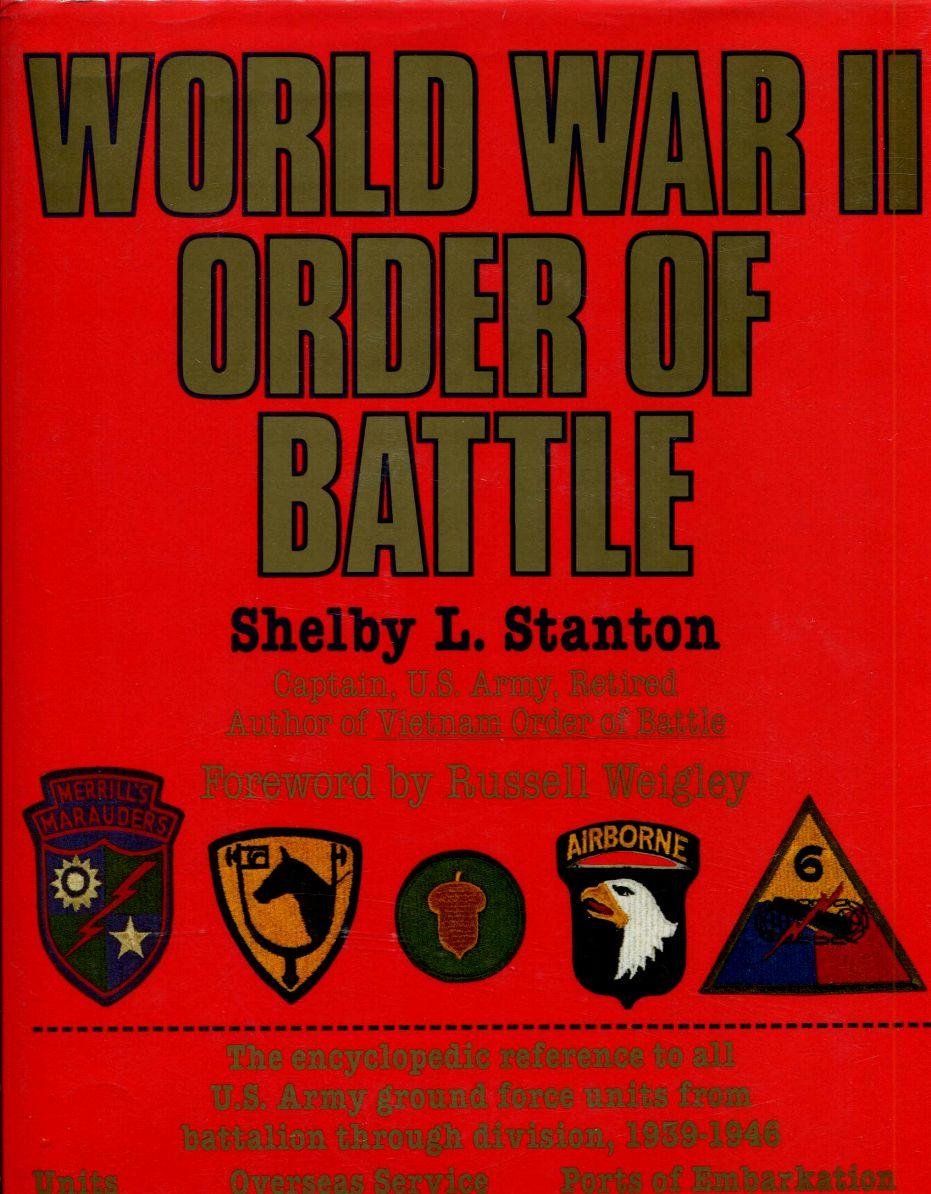 Amazon | World War II Order of Battle | Stanton, Shelby L. | History of ...