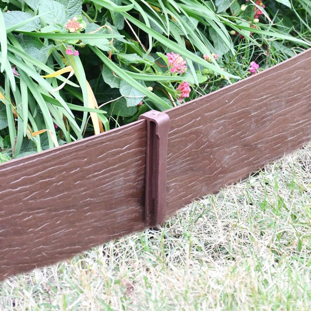 Wood Composite Garden Edging Path Edging – Solid Profile 70mm X 32mm