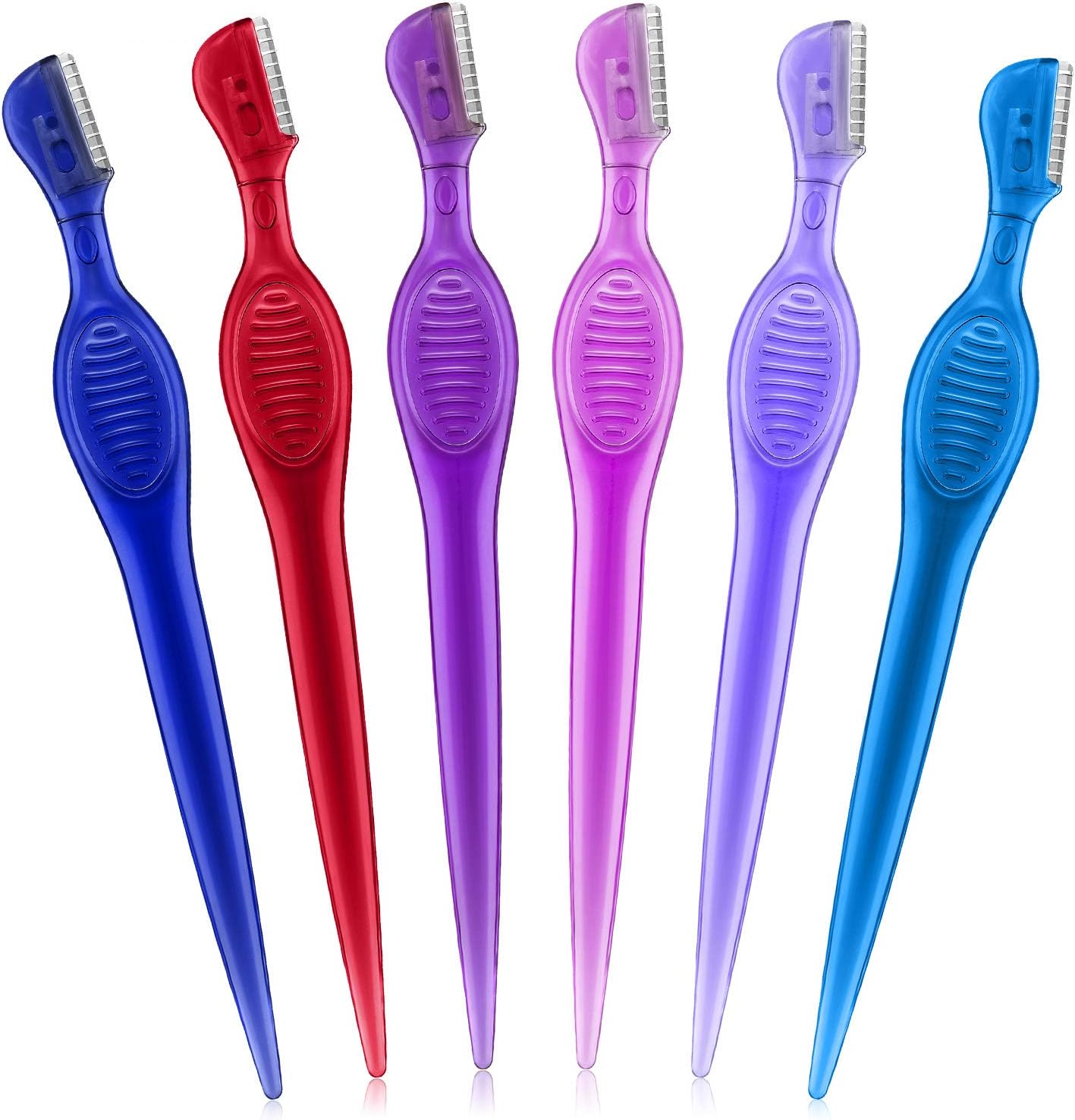 Amazon.com: 8 Pcs Small Eyebrow Razor for Women Portable Face Razors ...