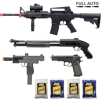 Amazon.com : BBTac Airsoft Gun Package - Police Response Team ...