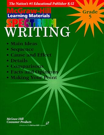 Spectrum Writing: Grade 5: asp-staff, McGraw-Hill Education ...