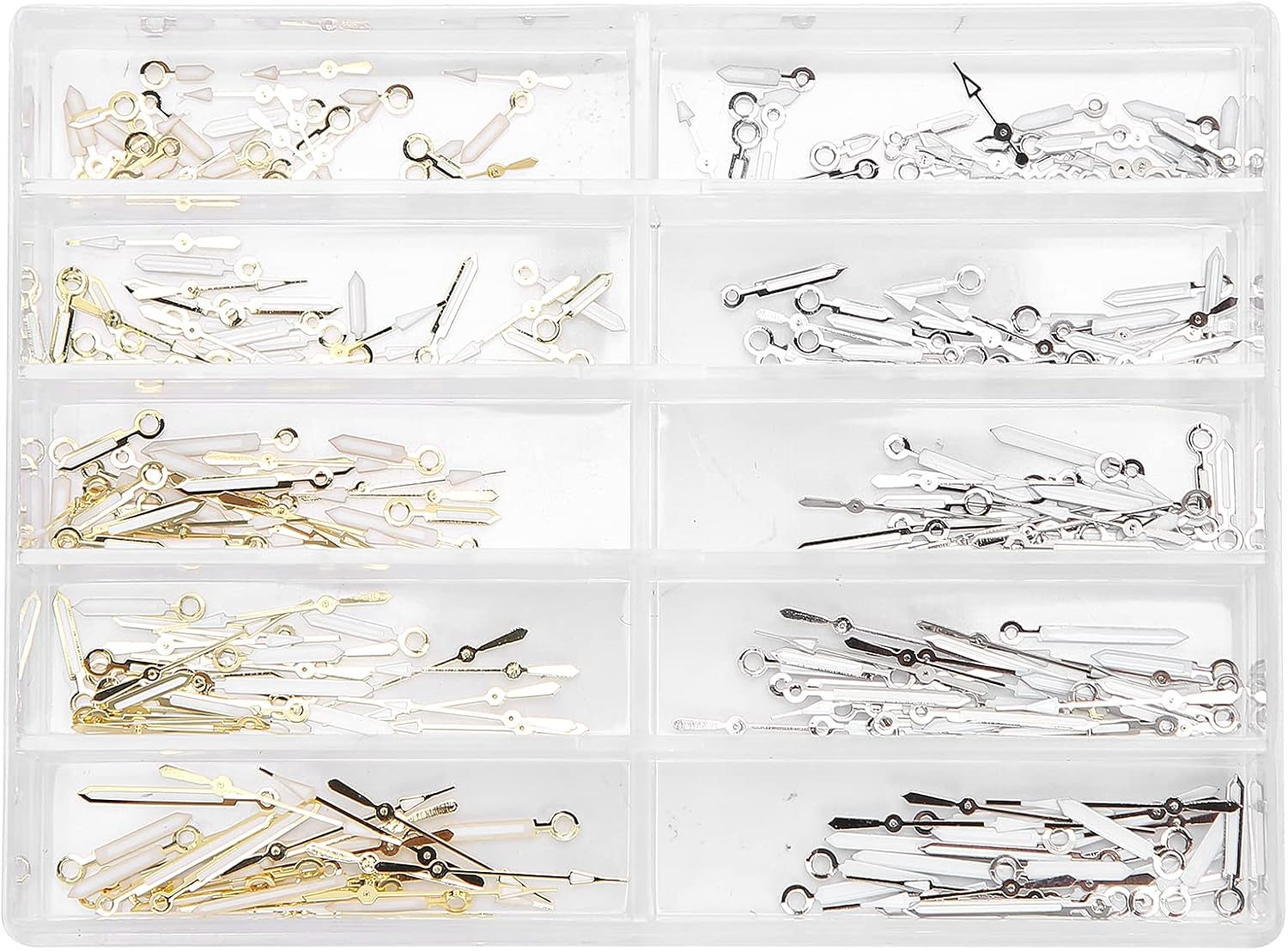 Amazon.com: ANKROYU 250pcs Hands Watch Replacement Needles, Luminous ...