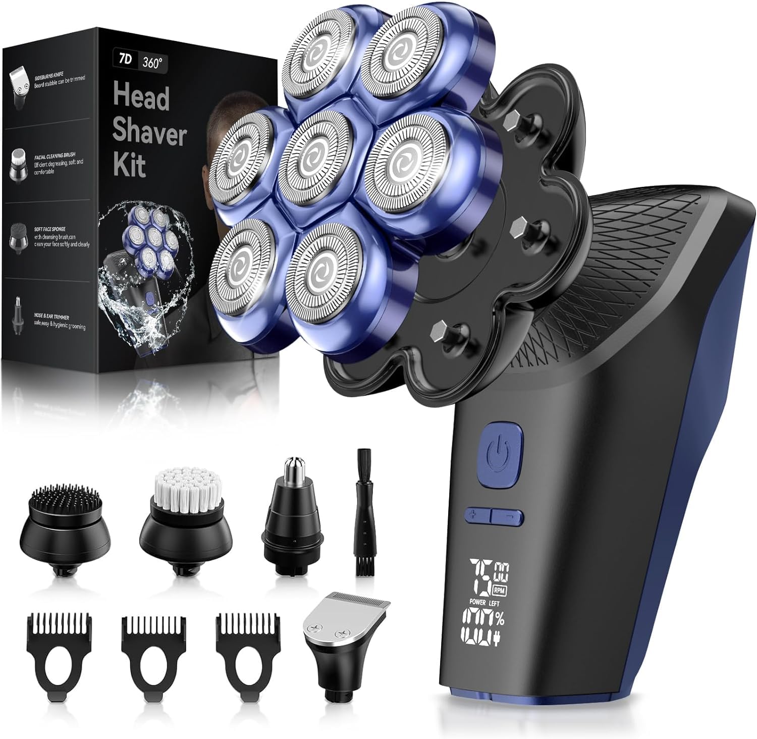 Amazon.com: Head Shavers for Bald Men, Bald Head Shavers for Men, 7D ...