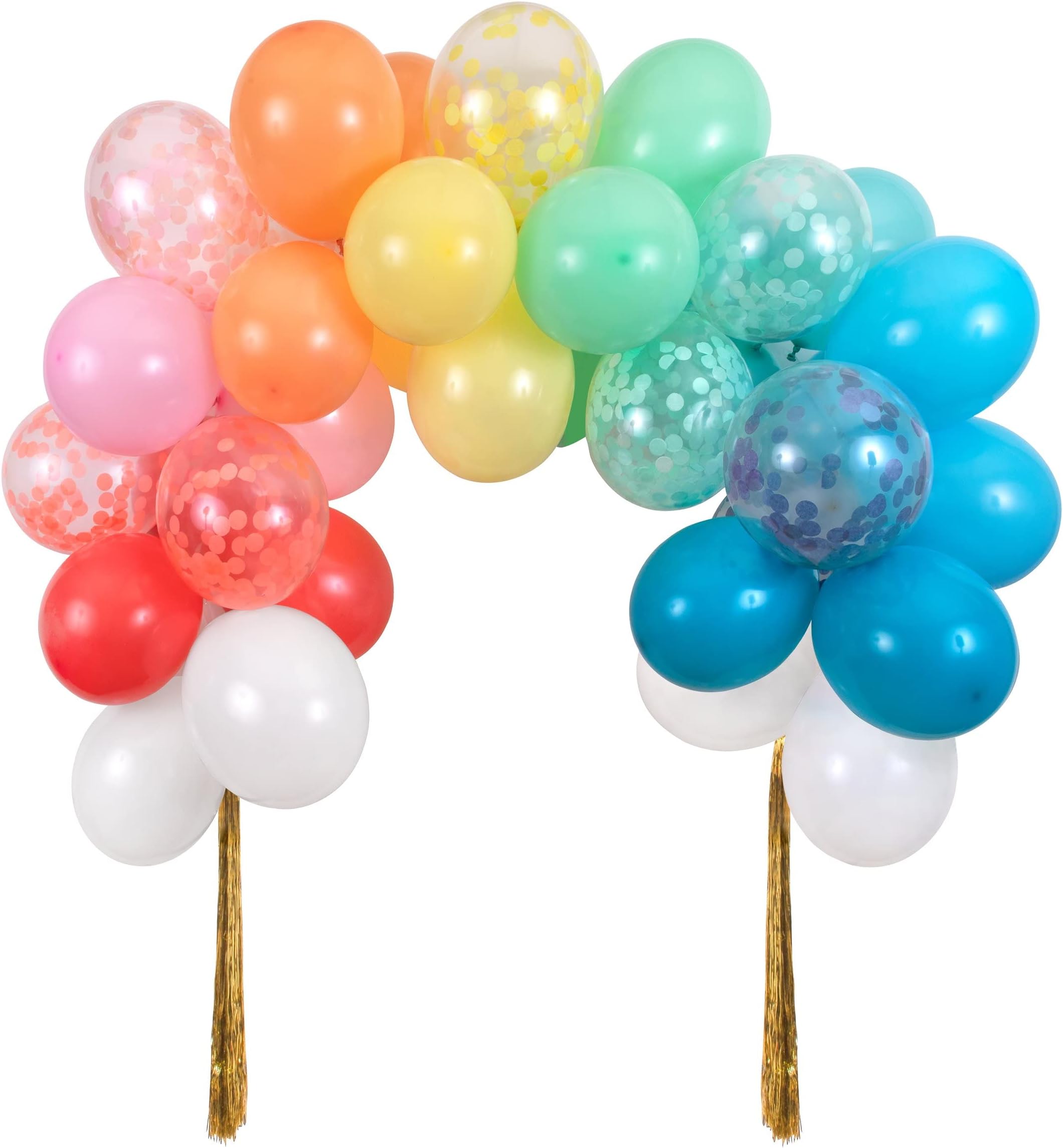 Amazon.com: Meri Meri Iridescent Confetti Balloon Kit : Toys & Games