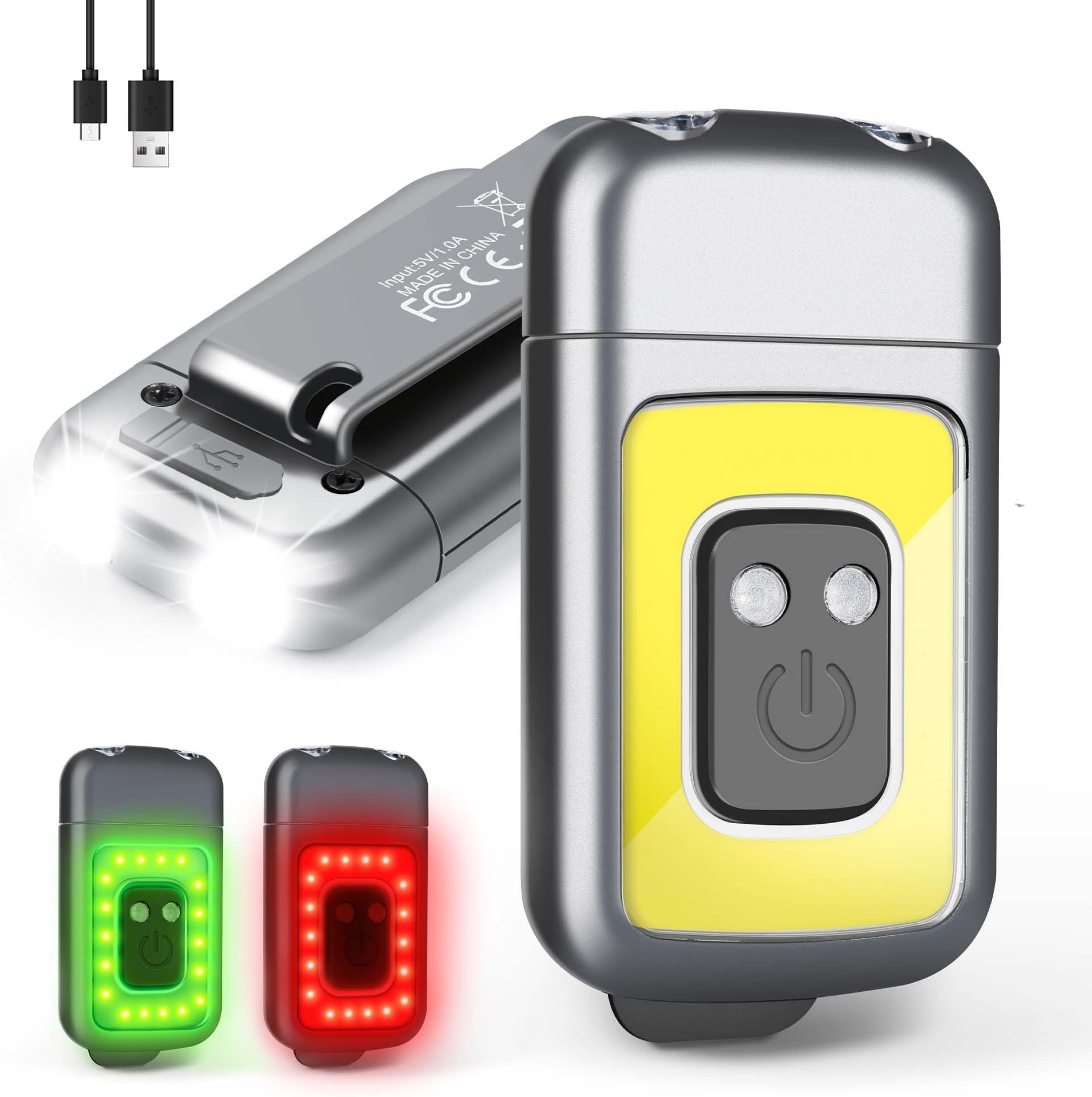 Amazon.com: VIHOSE 6 Pcs Outdoor Night Running Lights for Runners High ...
