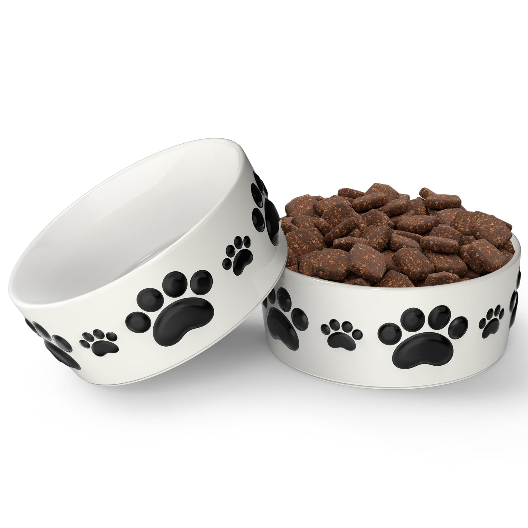 Small Water Bowls Elspet Splash Proof Pet Bowl For Dogs & Cats