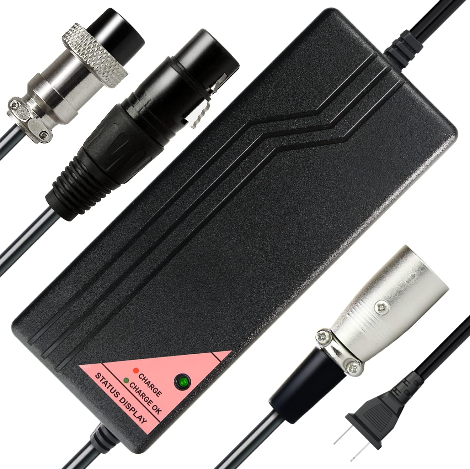 Amazon.com: 24V 5A Battery Charger for GoGo Mobility Scooter - 24V ...