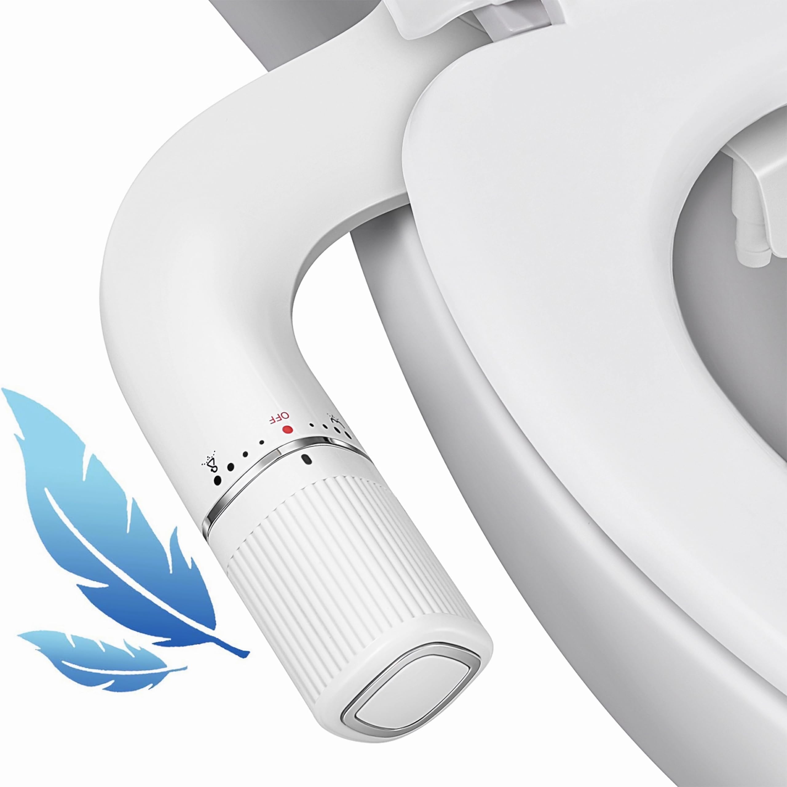 FOOFOO Bidet Toilet Seat Bumper for Bidet Attachment with Strong ...