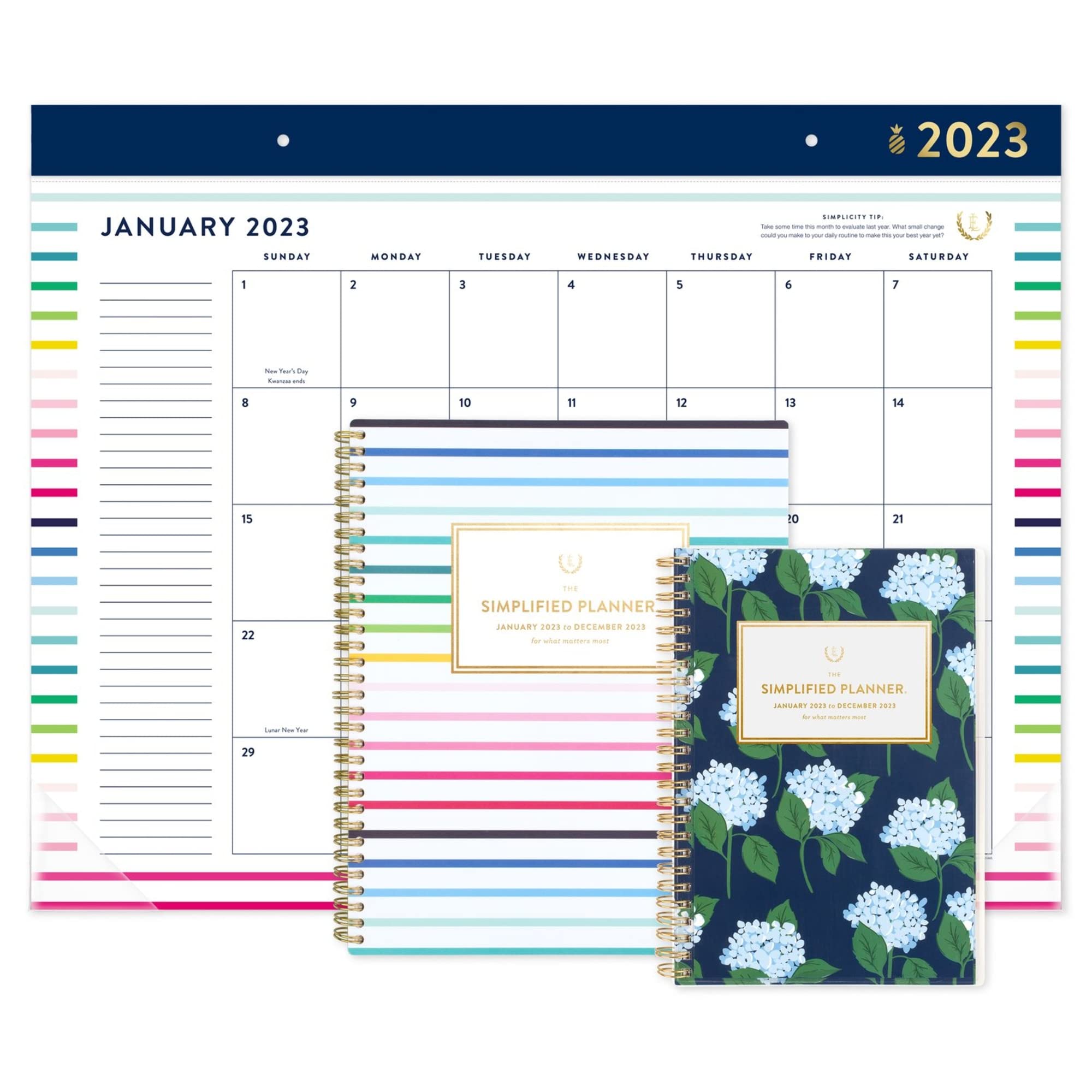Snapklik.com : AT-A-GLANCE 2023 Weekly & Monthly Planner, Simplified By ...