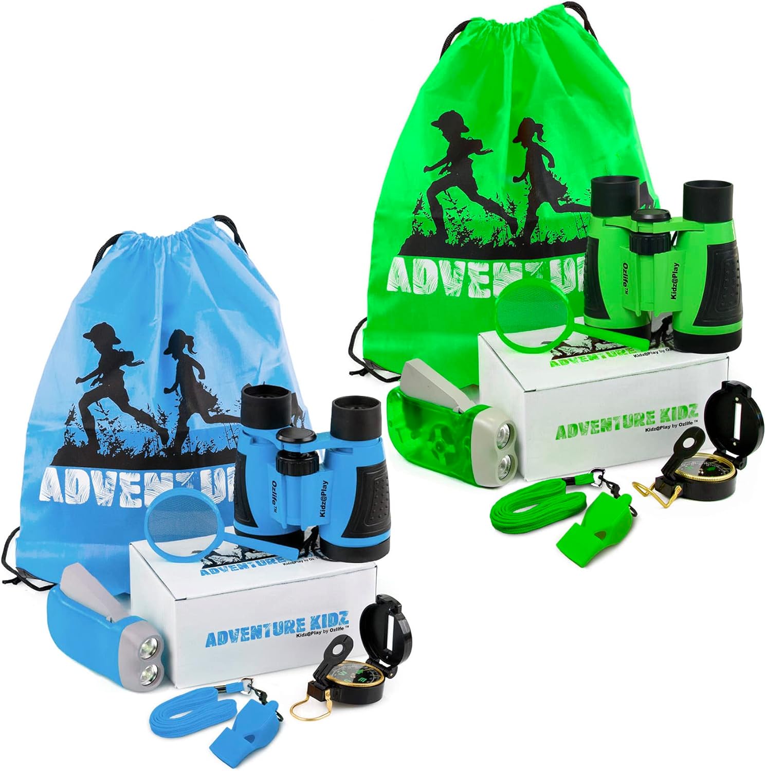 Amazon.com: Adventure Kidz - Outdoor Exploration Kit, Binoculars with ...