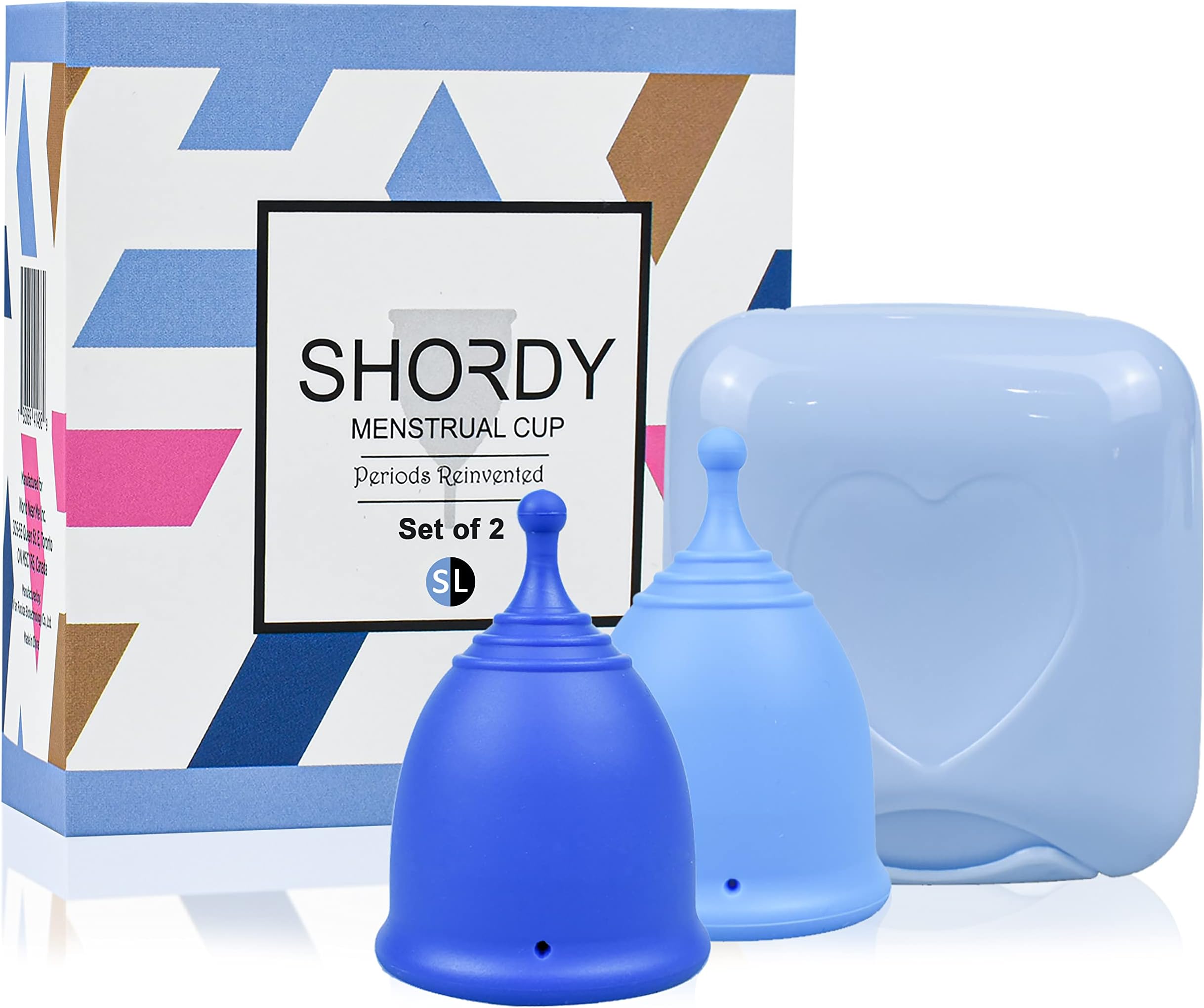 Amazon.com: Menstrual Cup with Ring Easy Removal - Sustainable Tampon ...