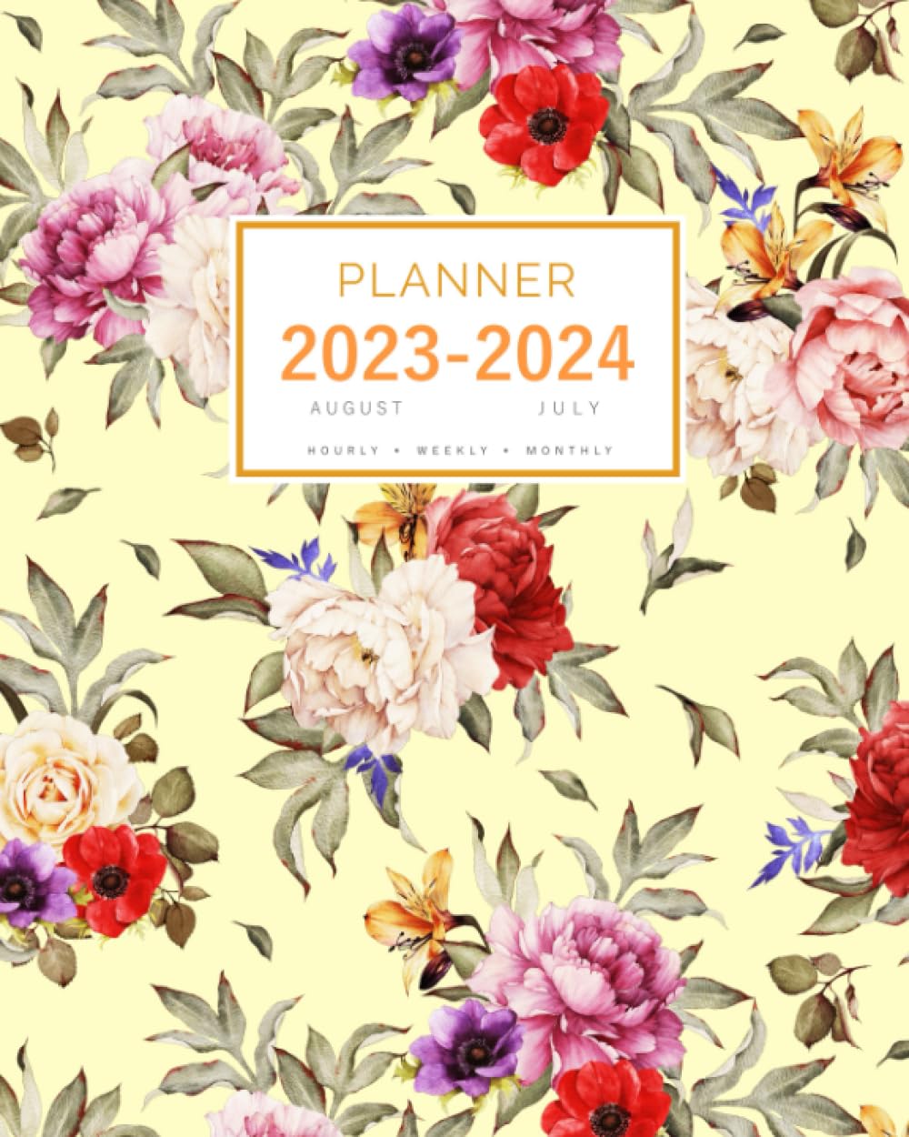 Planner August 2023-2024 July: 8x10 Large Notebook Organizer with ...