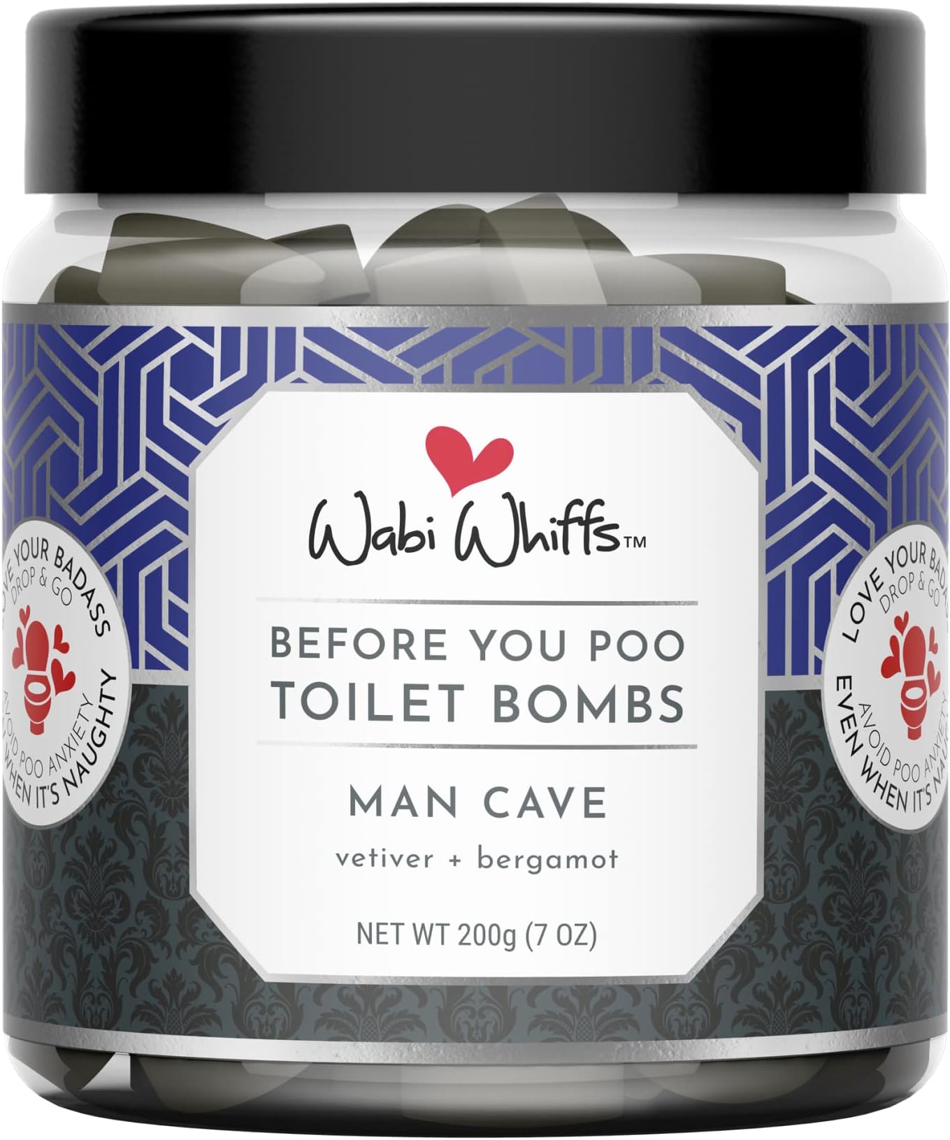 Amazon.com: Wabi Whiffs Fizzing Toilet Bombs (Man Cave) : Home & Kitchen