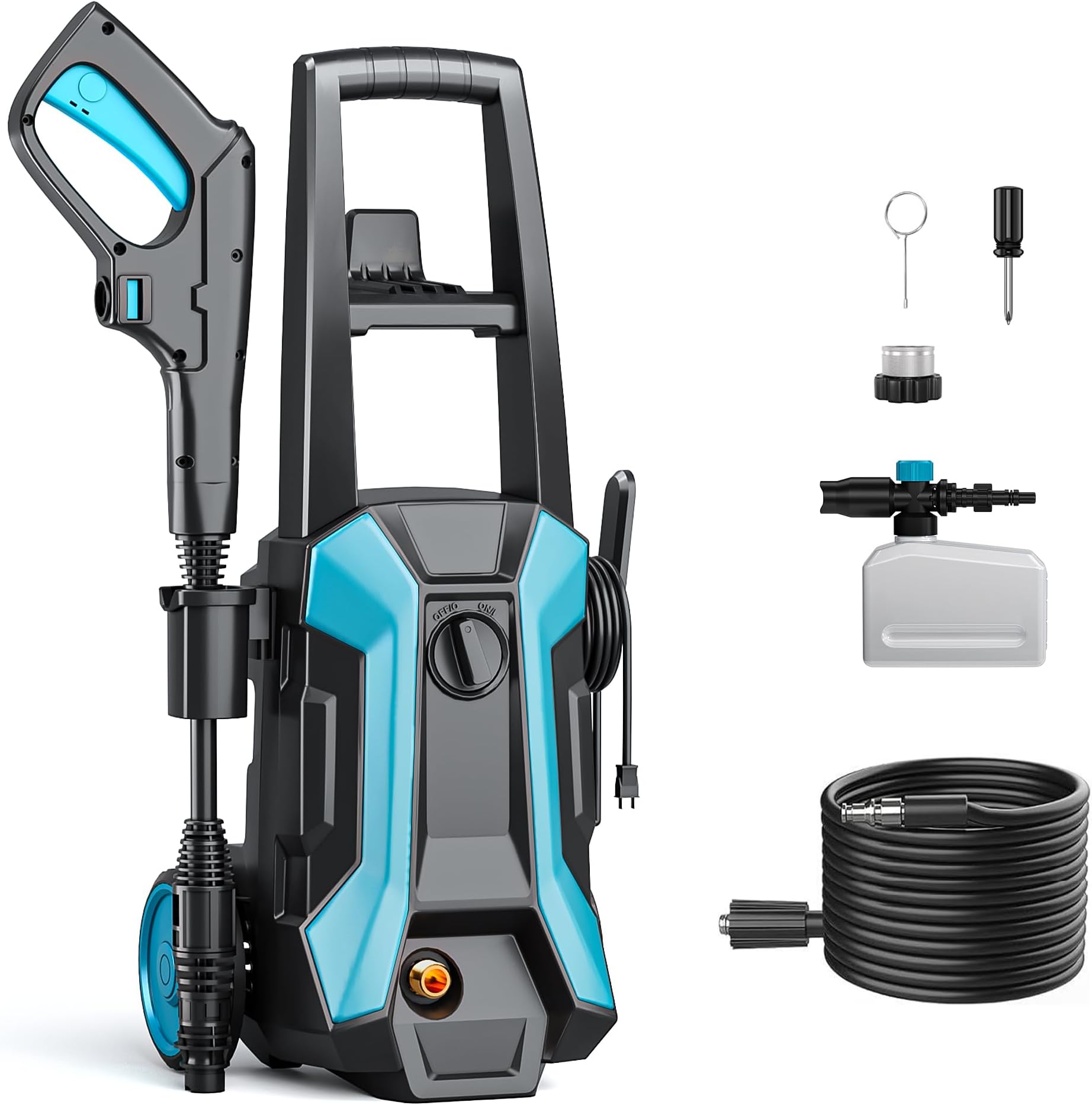 Amazon.com : SEN-QII Electric Pressure Washer - 4200PSI Electric Power ...