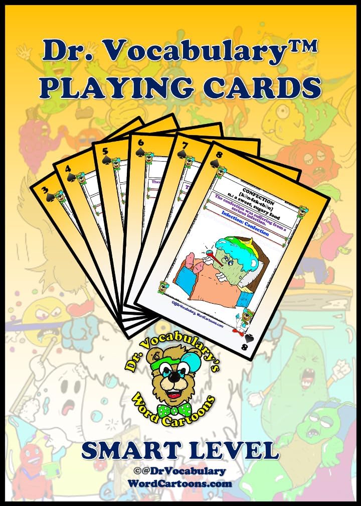 Amazon.com: Dr. Vocabulary's Playing Cards – to Improve Reading ...