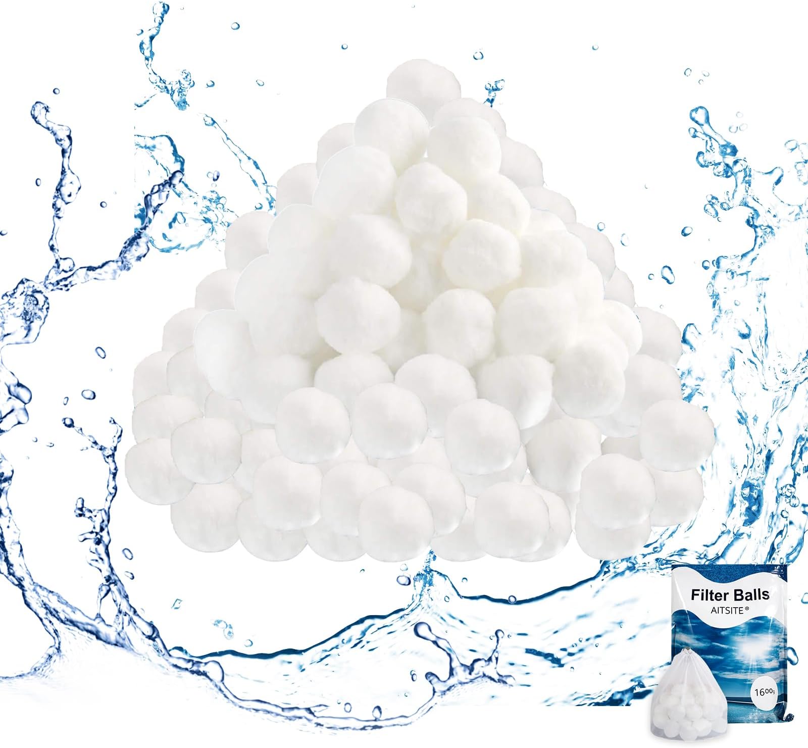 Amazon.com : U.S. Silica Mystic White II Pool Filter Sand, Premium ...