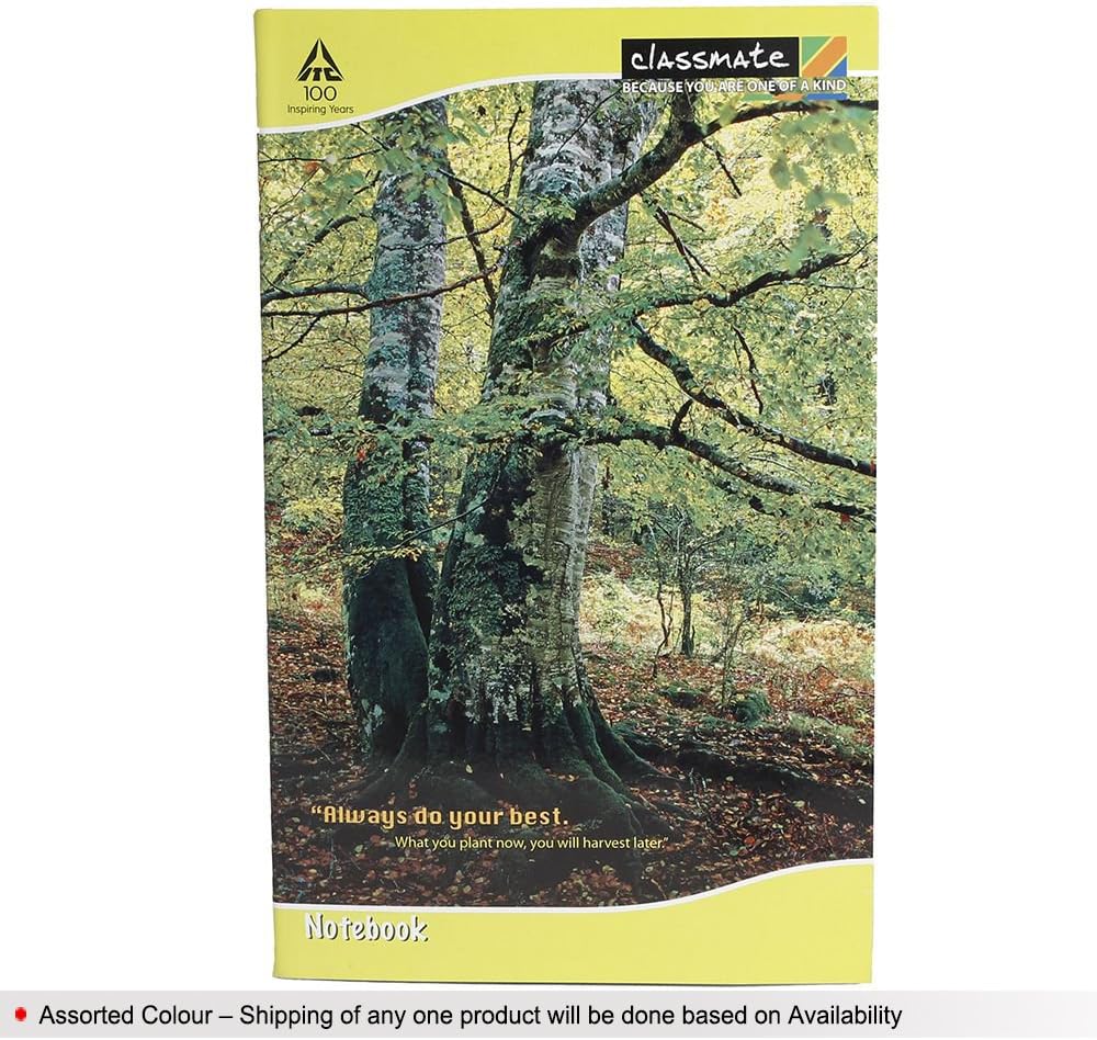 Classmate Longbook - 160 Pages | Single Line | 31.4cm x 19.4cm | Pack ...