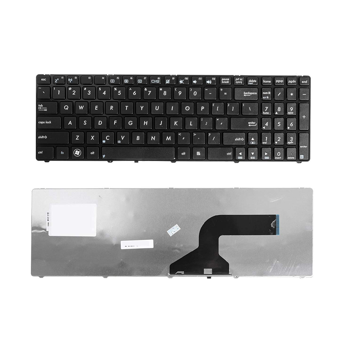 Asus G60 Keyboard Replacement Russian Laptop Keyboard For Asus N53