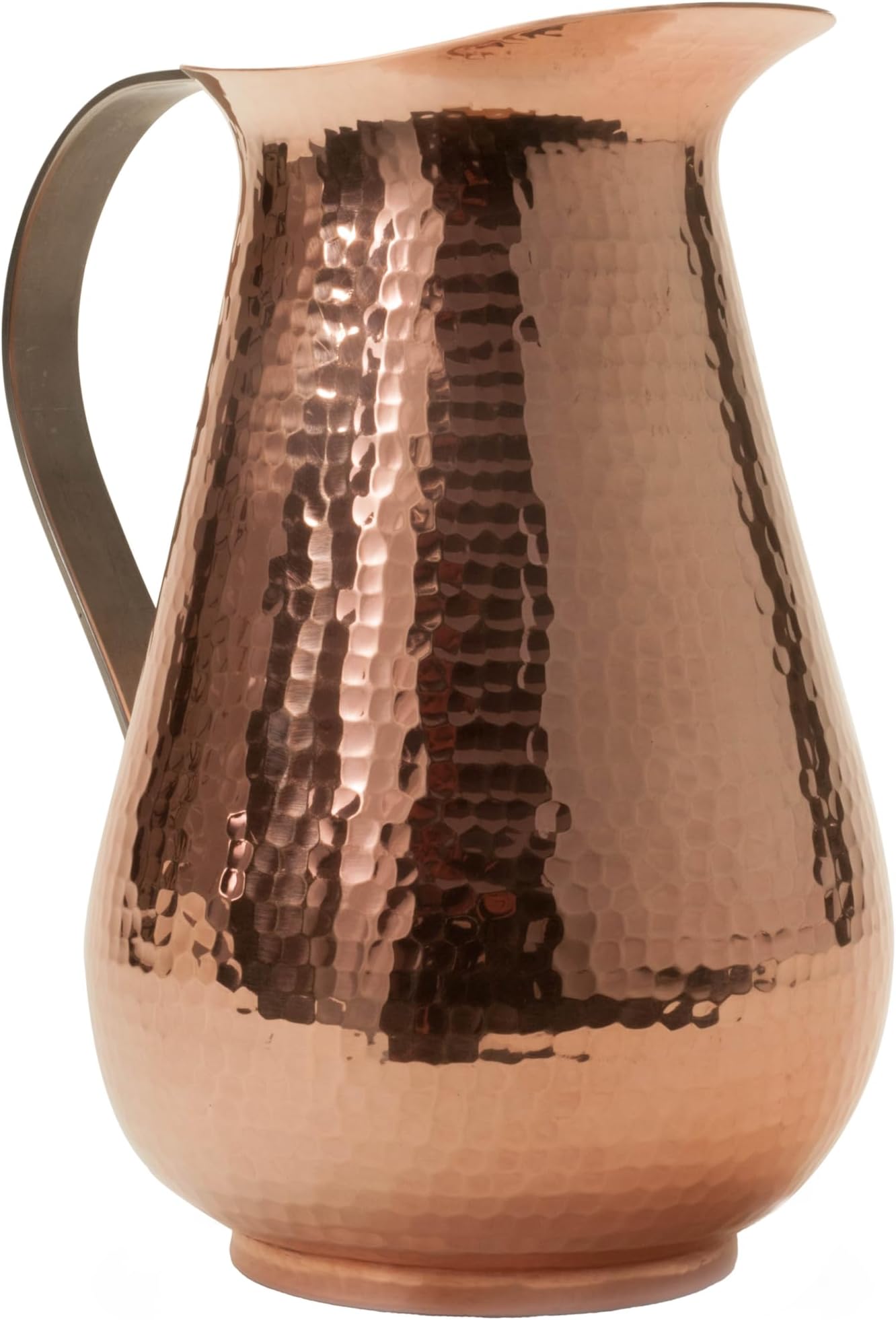 Amazon.com: Pure Copper Pitcher with a Lid, Large Size Solid Copper ...