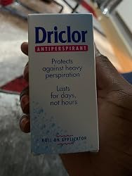 Driclor Antiperspirant Roll On Applicator 20ml : Amazon.co.uk: Beauty