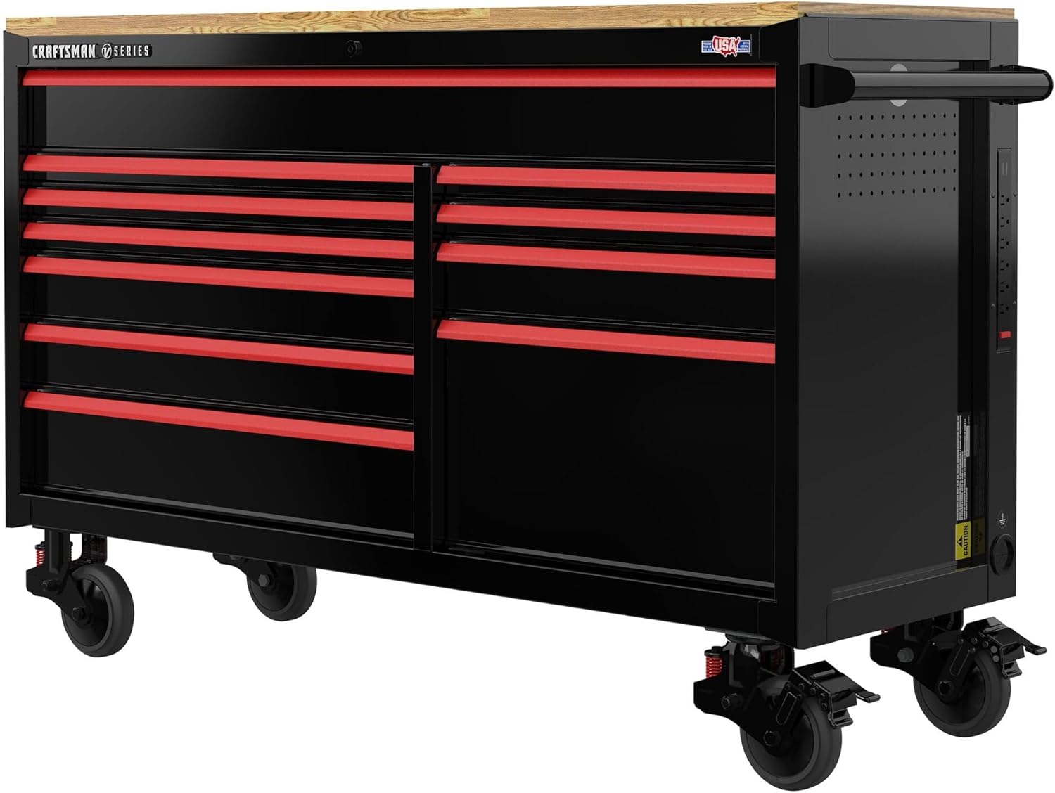 Amazon.com: CRAFTSMAN V-Series 63 in. Garage Storage Mobile Workstation ...