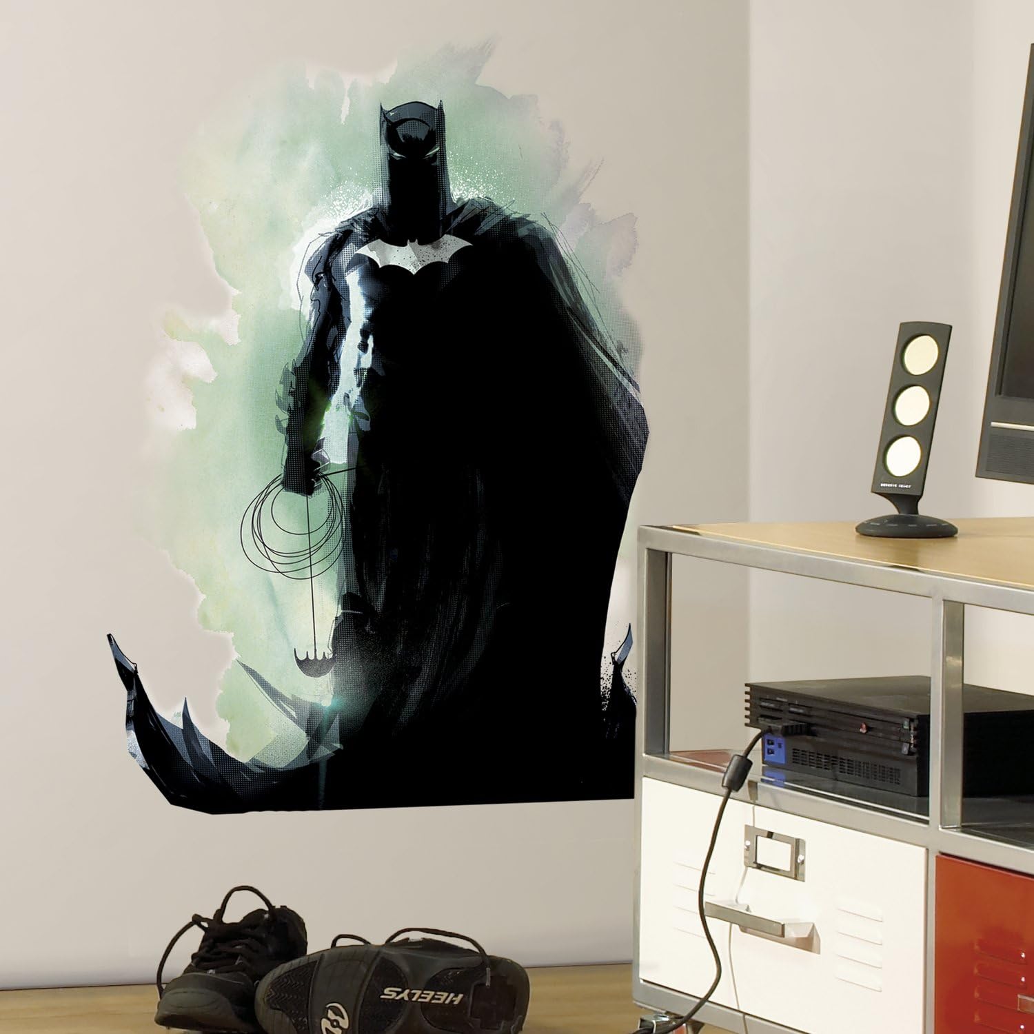 RoomMates RMK3112TB Batman Figure Peel and Stick Giant Wall Decal ...