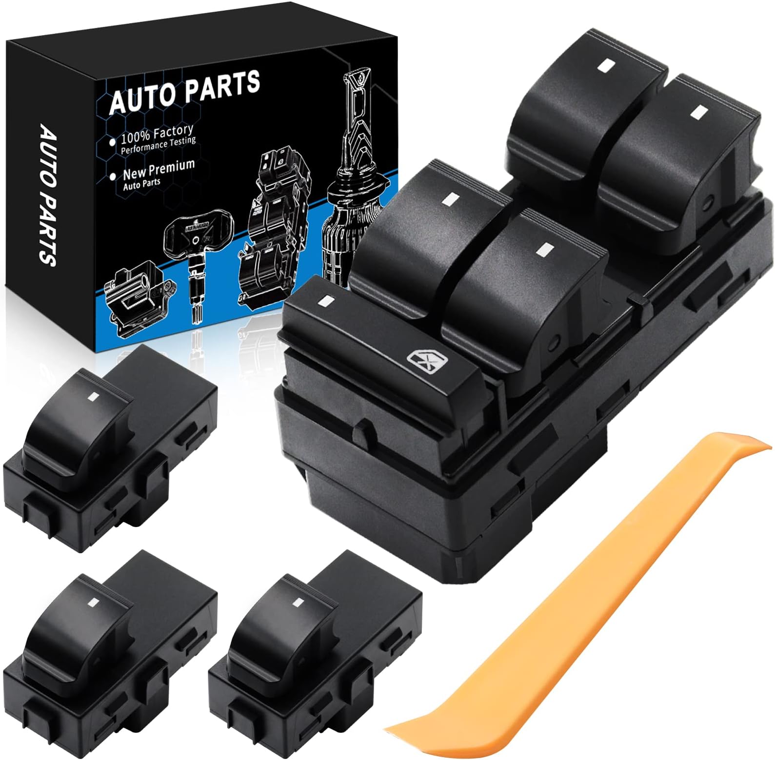 Amazon.com: 20945129 Front Left Driver Side Master Window Switch & 3Pcs ...