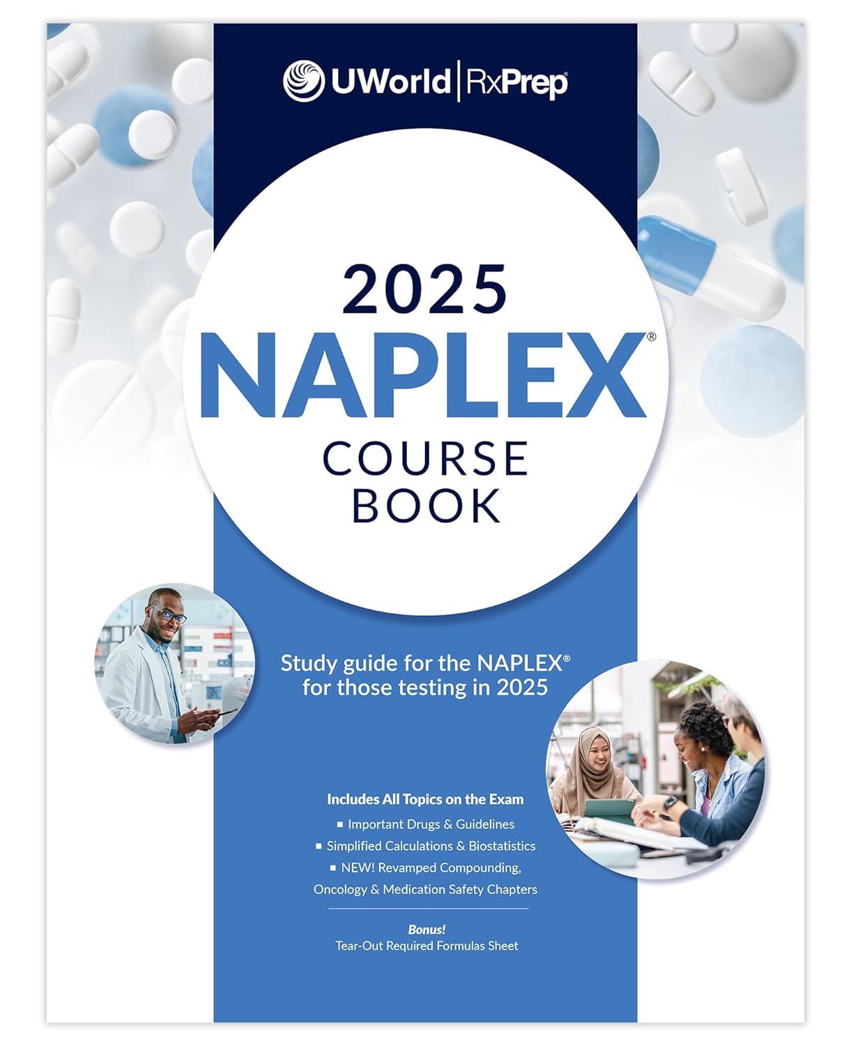 UWorld RxPrep's 2025 NAPLEX Course Book for Pharmacist Licensure Exam ...