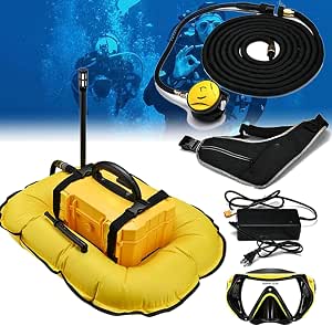 Diving Ventilator, Diving Breathing, Portable Rechargeable Scuba Diving ...