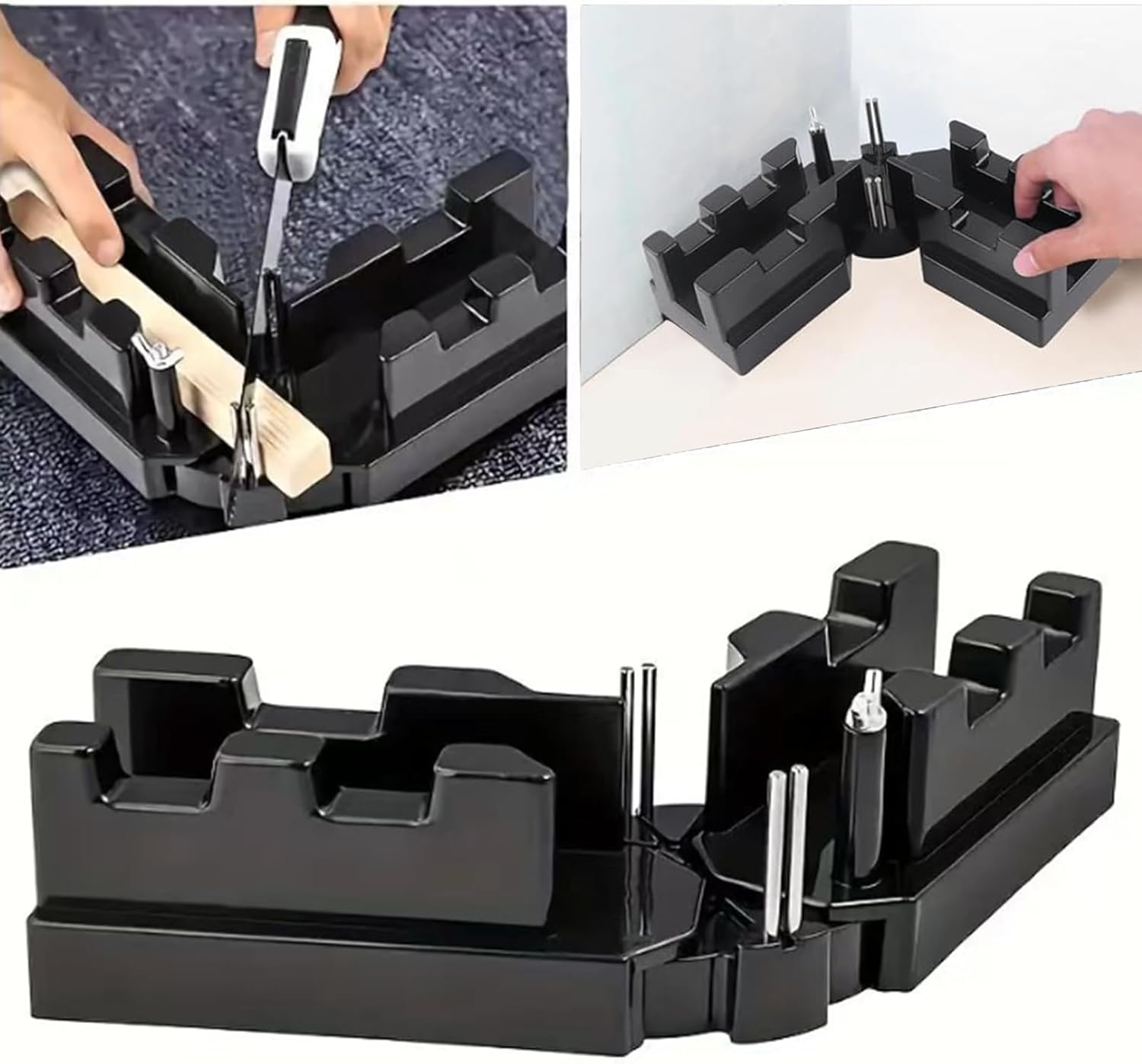 2-in-1 Mitre Measuring Cutting Tool, Bevel and Mitre Box, Measuring and ...