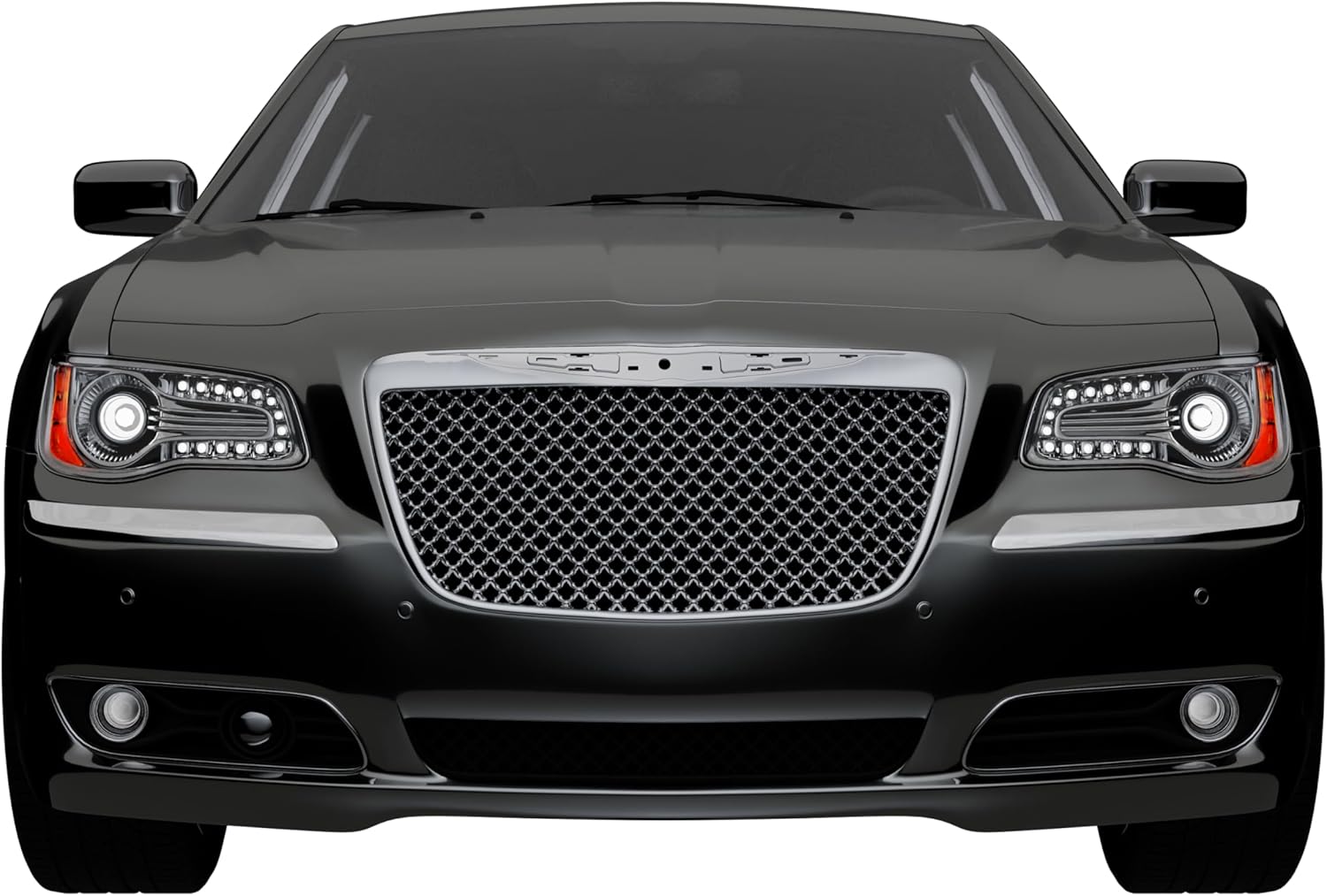 Amazon.com: Armordillo Mesh Style Front Grille|Compatible With 2011 ...