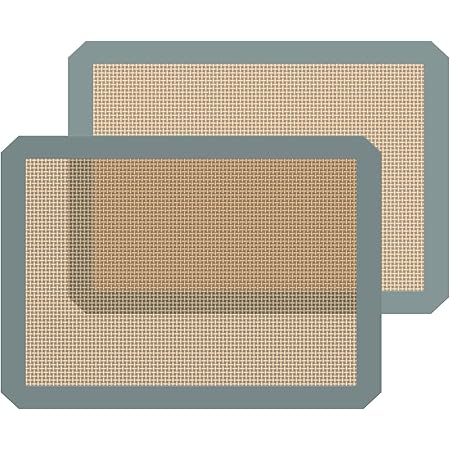 Amazon.com: Bugucat Reusable Baking Sheet 8 Pack, PTFE Teflon Baking ...