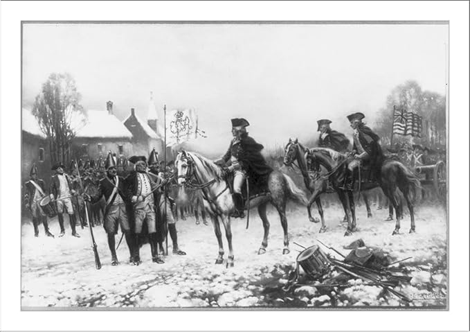 Amazon.com: Historic Print (M): [Surrender of Col. Johann Rall (Battle ...