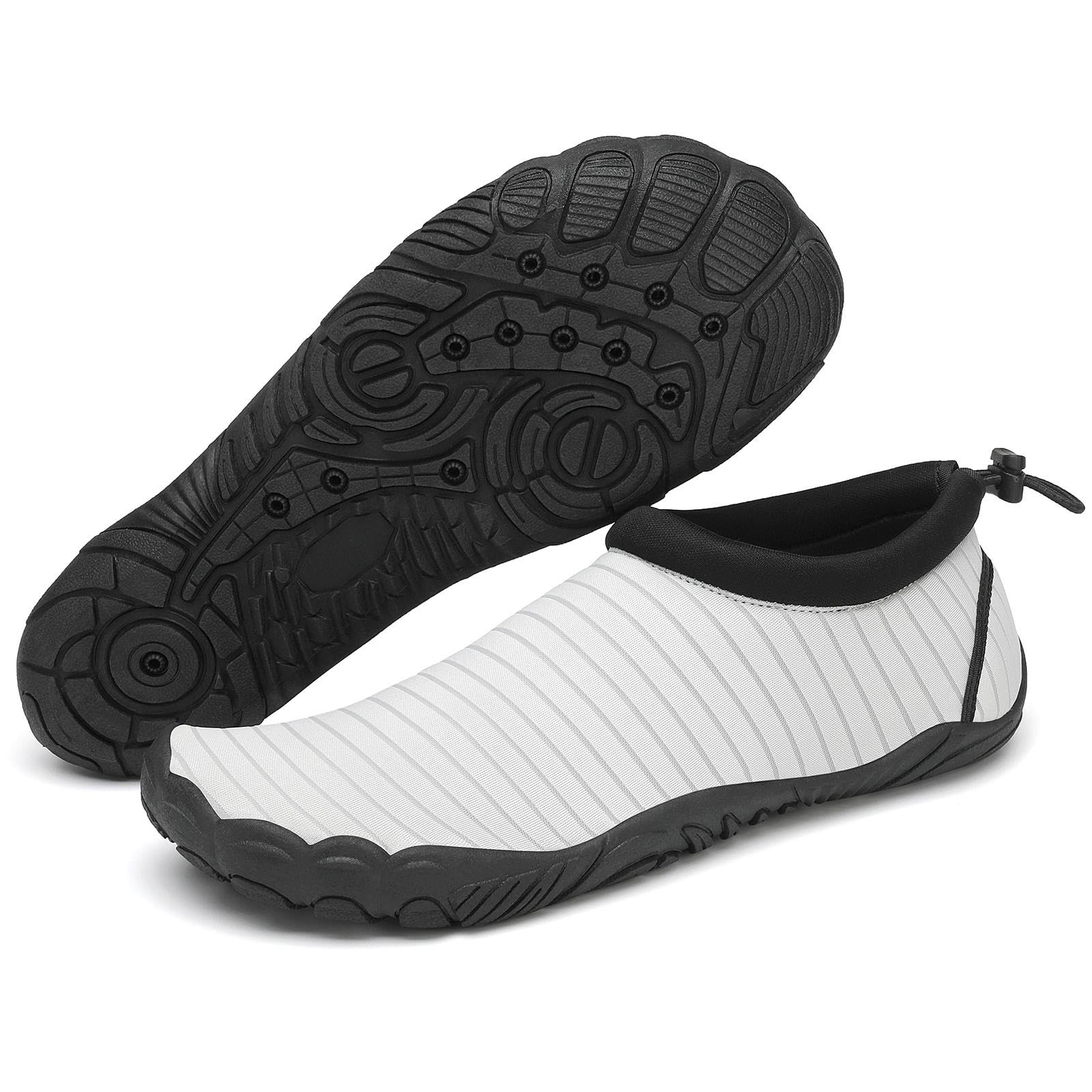Snapklik.com : Womens Mens Water Shoes Wide Toe Box Swim Beach Barefoot ...
