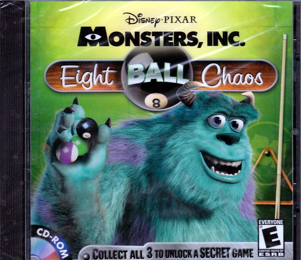 Amazon.com: Monsters, Inc. Wreck Room: Eight Ball Chaos : Monsters Inc ...