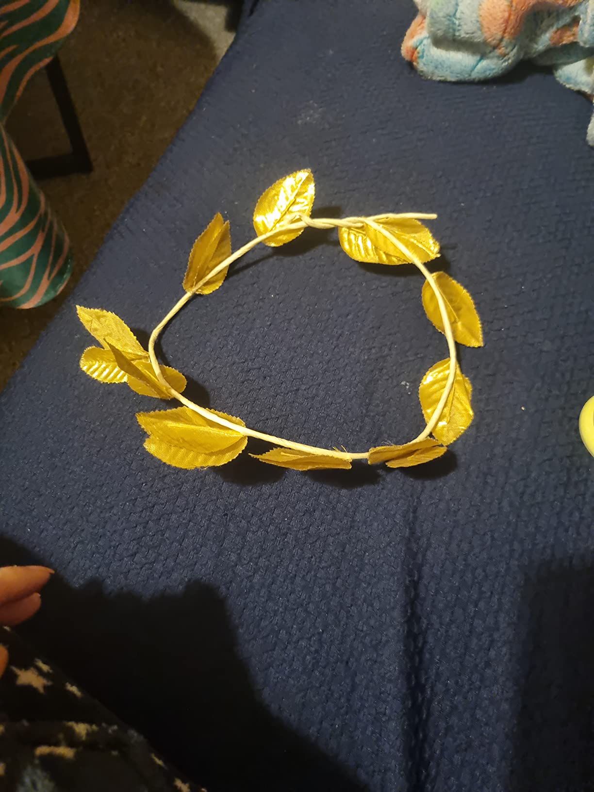 2 Pieces Gold Leaf Crown Roman Laurel Wreath Greek Headpiece Roman Leaf ...